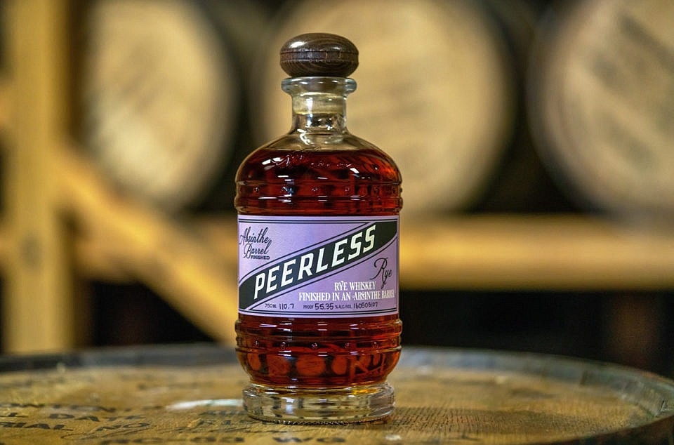 Kentucky Peerless Absinthe Barrel Finished Rye - Kentucky Brown Water ...